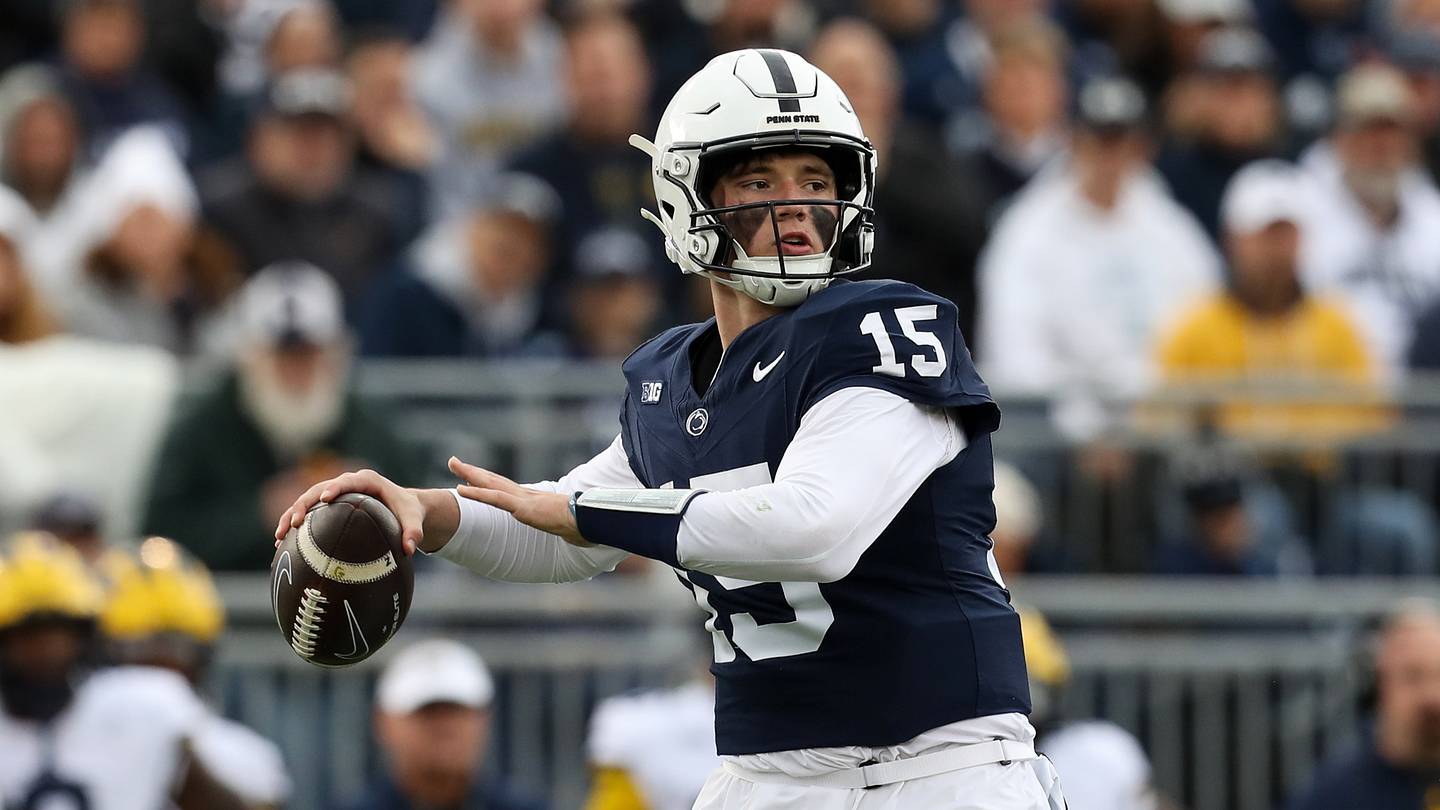 Penn State Quarterback Drew Allar Maintains Strong Presence After Mike ...