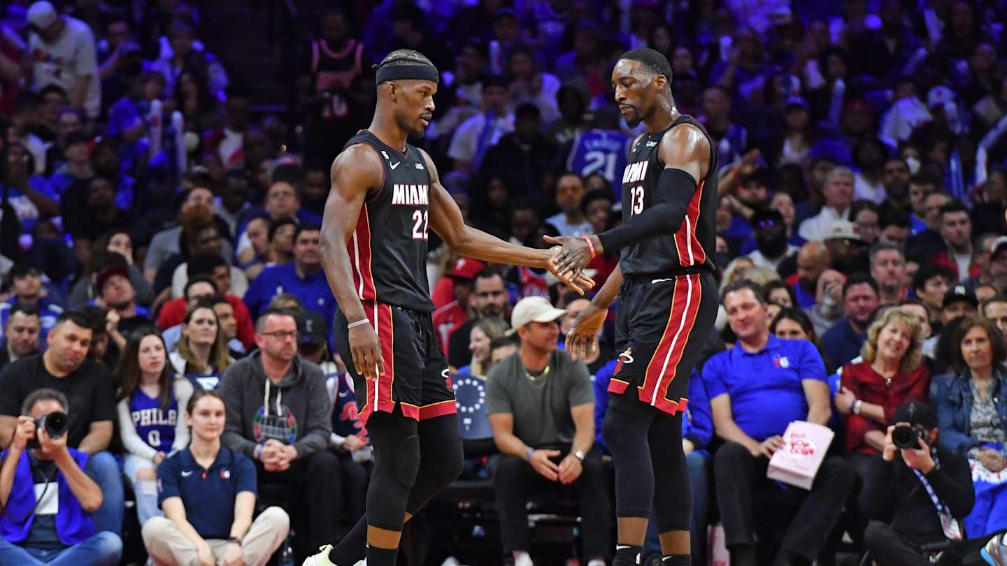 Miami Heat's Jimmy Butler, Bam Adebayo Share Hilarious Responses During Postgame Interviews ...