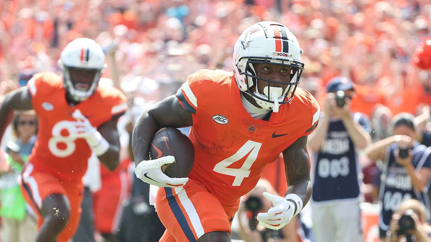 UVA Fans Can Vote for Virginia WR Malik Washington for the Biletnikoff ...