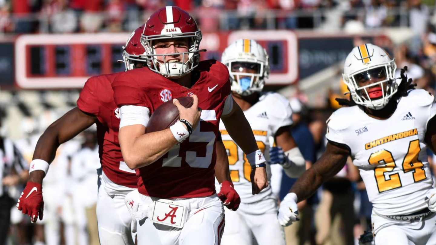 Alabama QB Ty Simpson Missed Out on a 79-Yard TD Because He Dropped ...