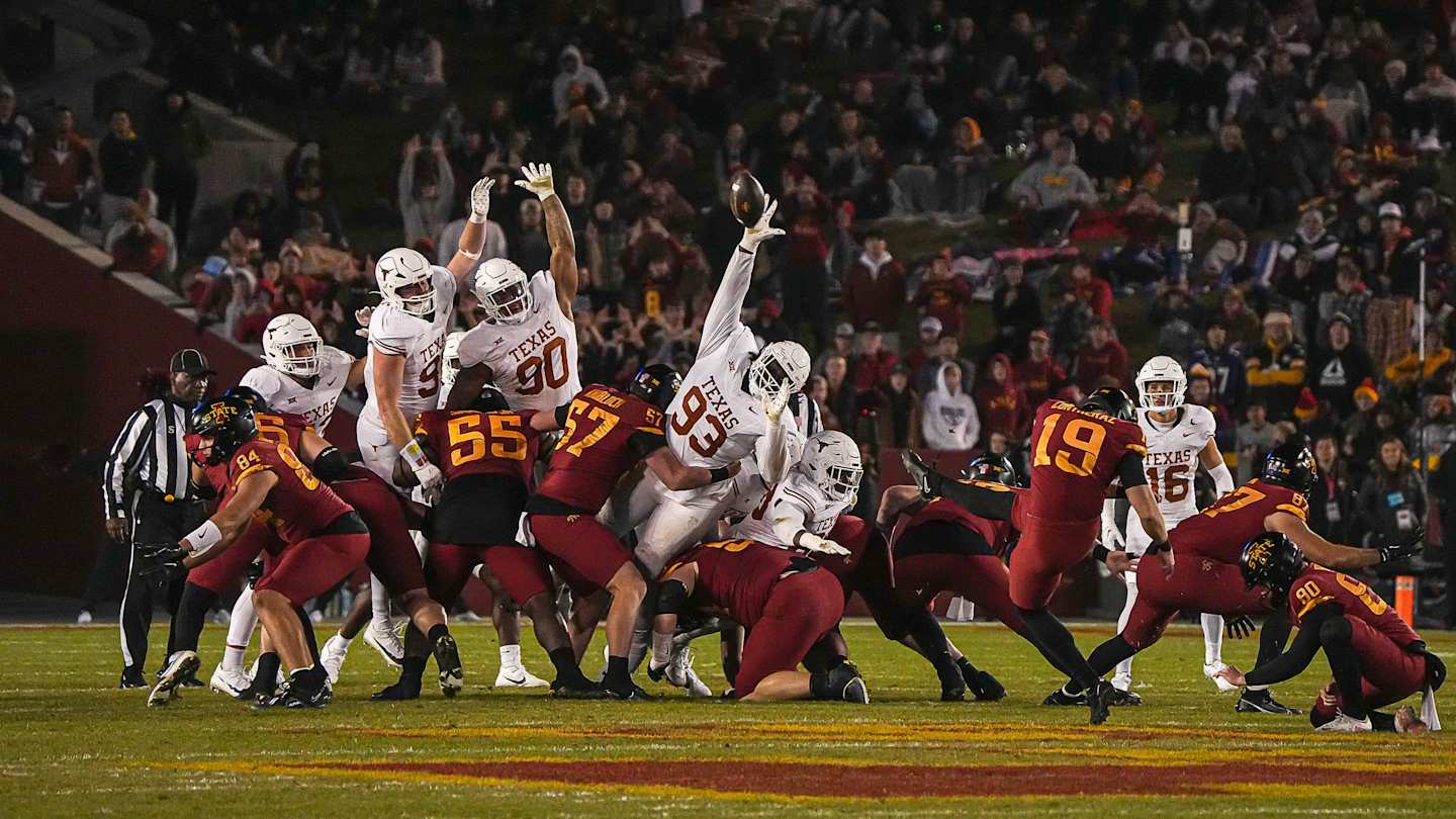 Texas Longhorns Hold Off Iowa State Cyclones, Move to 10-1 - Sports ...