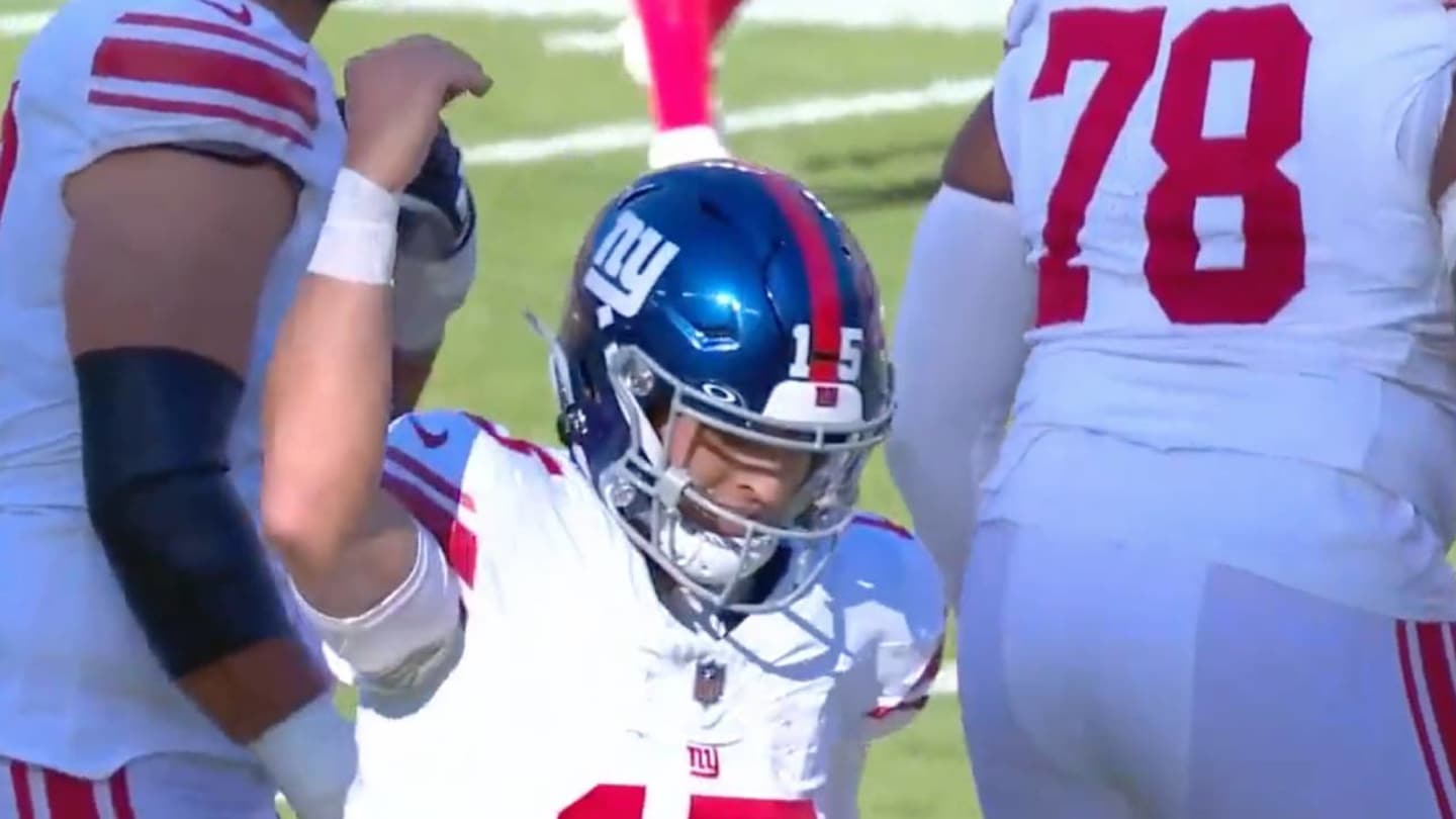 Giants QB Tommy DeVito Had a Perfect Celebration Move After TD, and NFL Fans Loved It - Sports ...