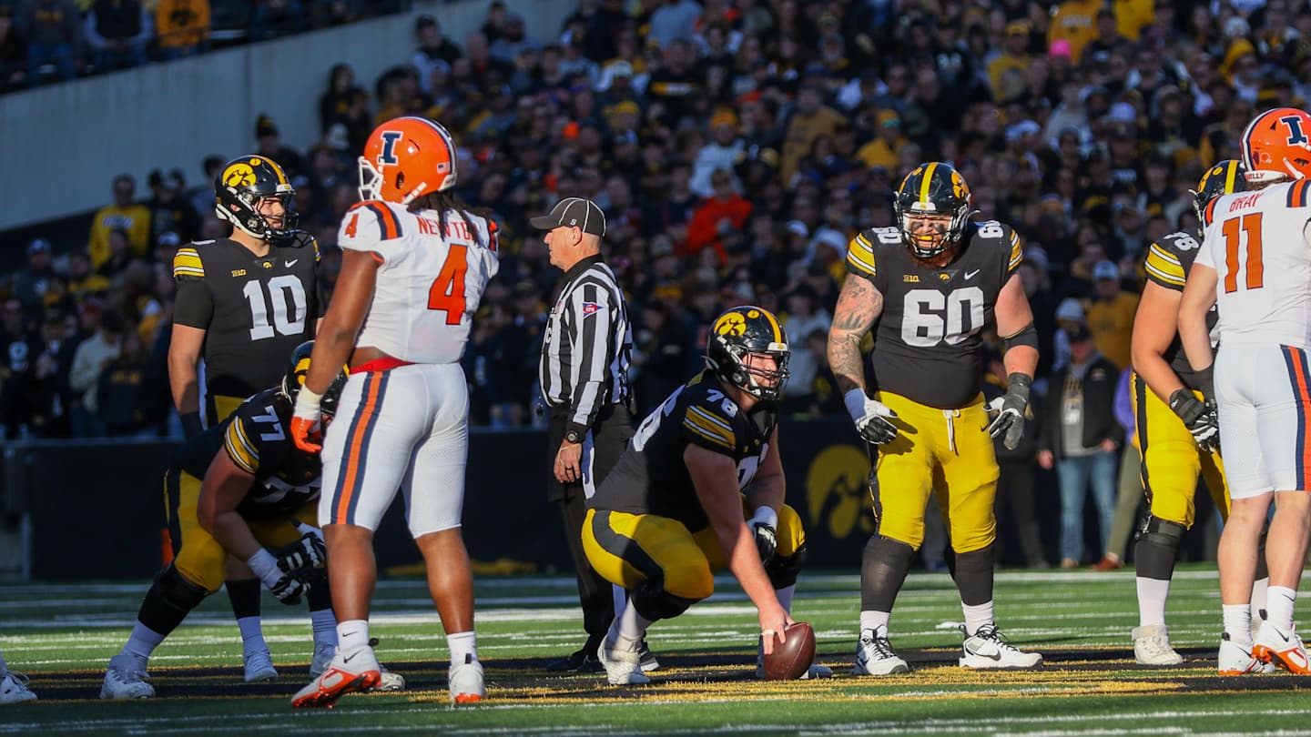 Iowa Thankful for Versatile Tyler Elsbury - Sports Illustrated Iowa ...