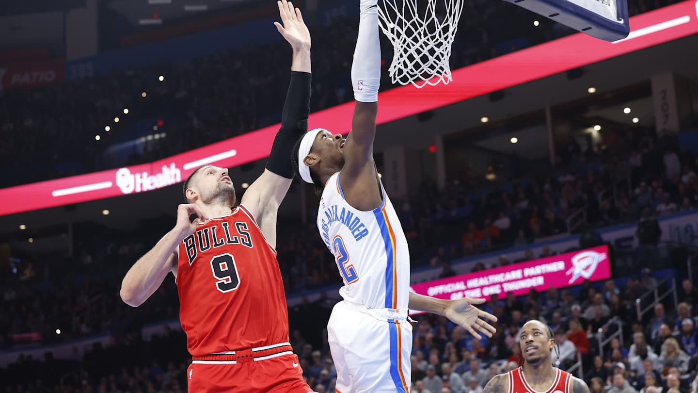Chicago Bulls start road trip with a 116-102 loss to the Oklahoma City ...