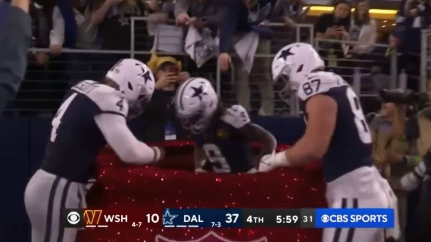 Cowboys’ Viral Turkey Leg TD Celebration vs. Commanders Was Exquisitely ...