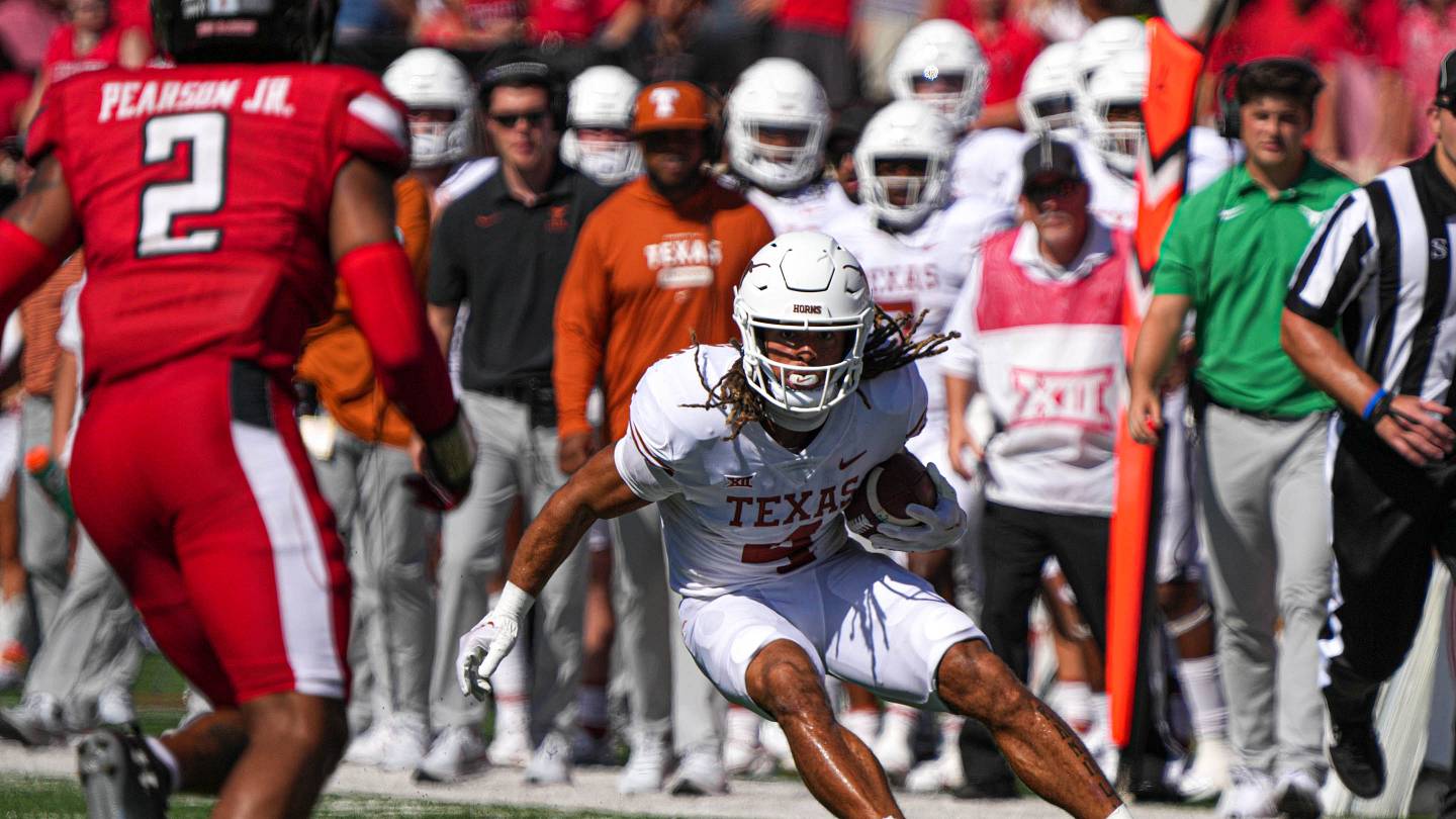 Texas Longhorns WR Jordan Whittington Surprised With Invite To Reese's ...