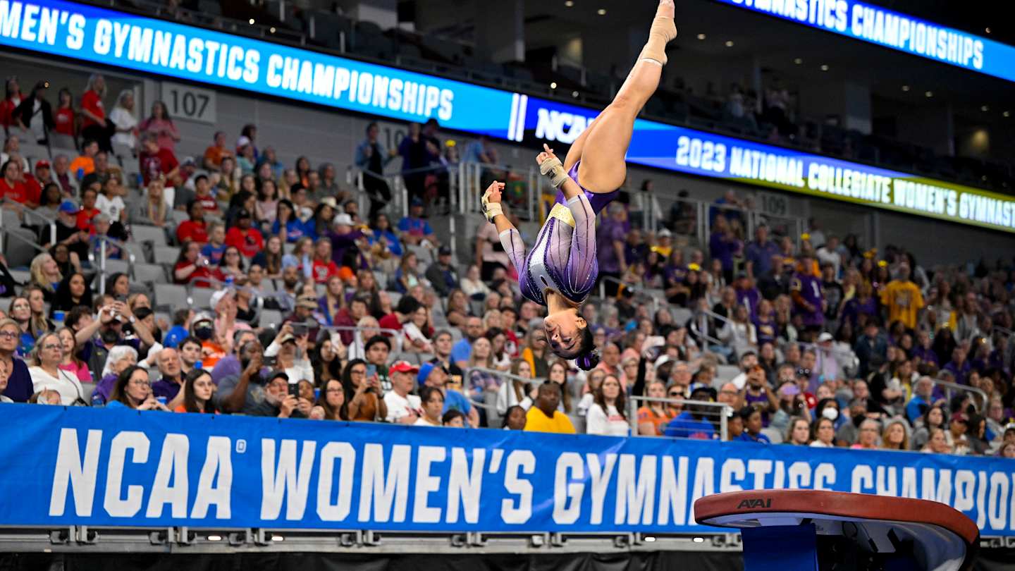 LSU Gymnastics Star Elena Arenas Launches Her First NIL Trading Card ...