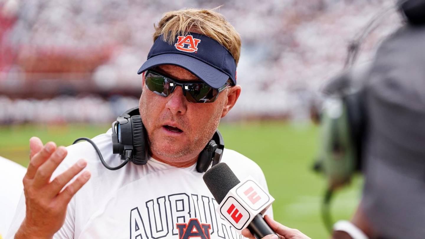 Auburn Head Coach Hugh Freeze after Iron Bowl Defeat: "That's Gonna ...