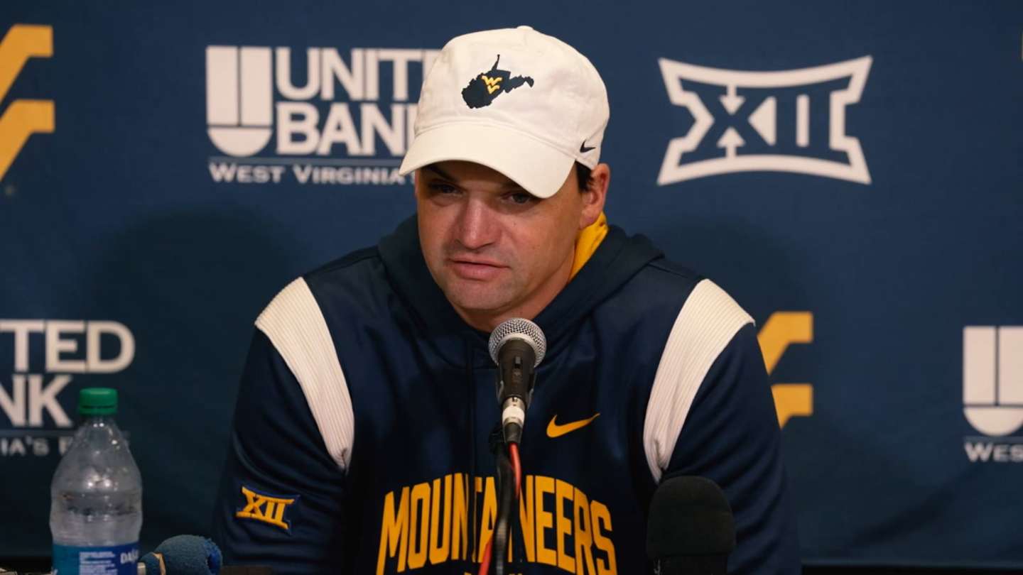 WATCH: Neal Brown Baylor Postgame - Sports Illustrated West Virginia ...