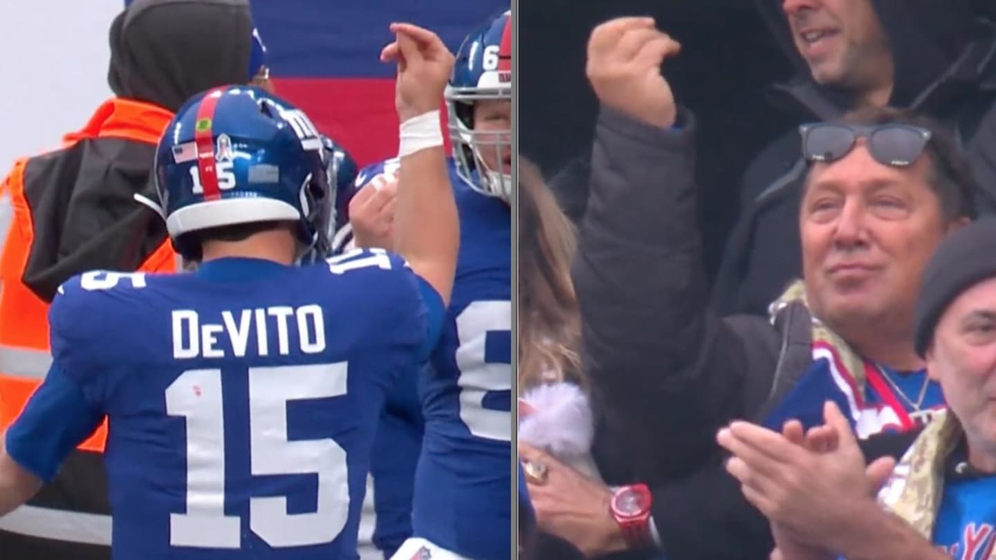 Tommy DeVito’s Family Joined in on His Amazing Celebration and NFL Fans ...