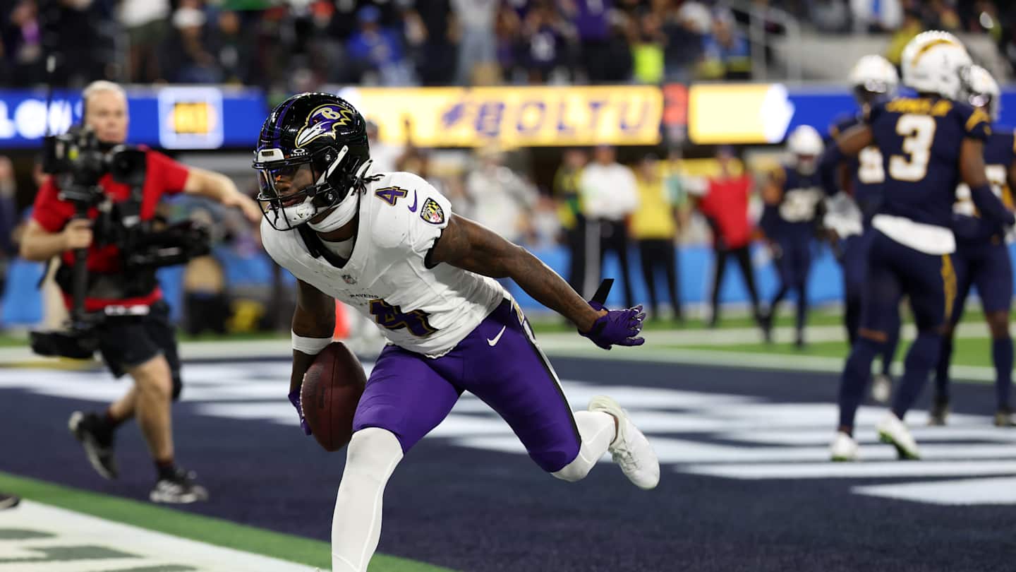 Baltimore Ravens 'Thankful' Los Angeles Chargers Passed on WR Zay ...