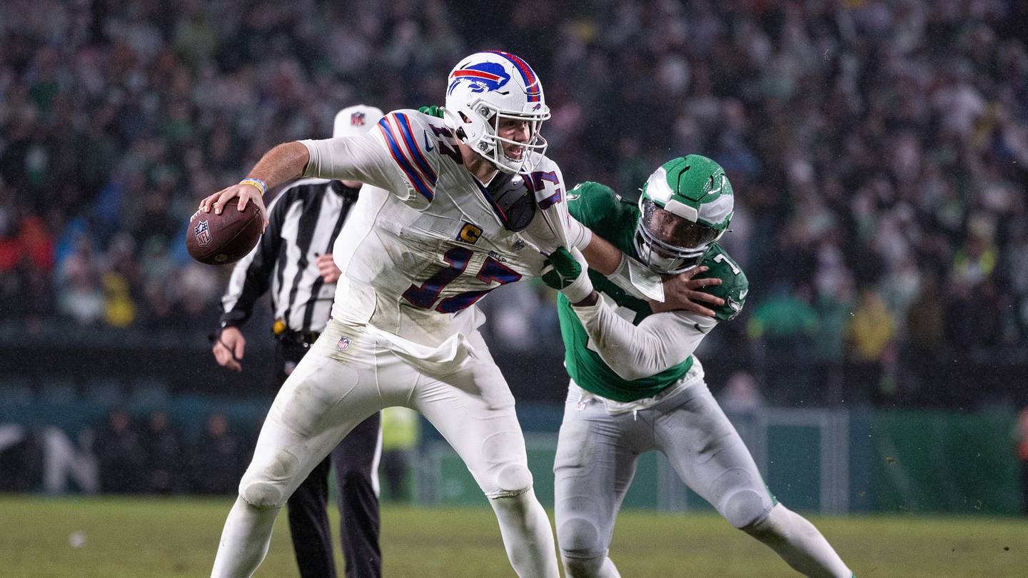 Artist Creates Josh Allen Snow Sculpture of Crucial Missed Penalty in ...
