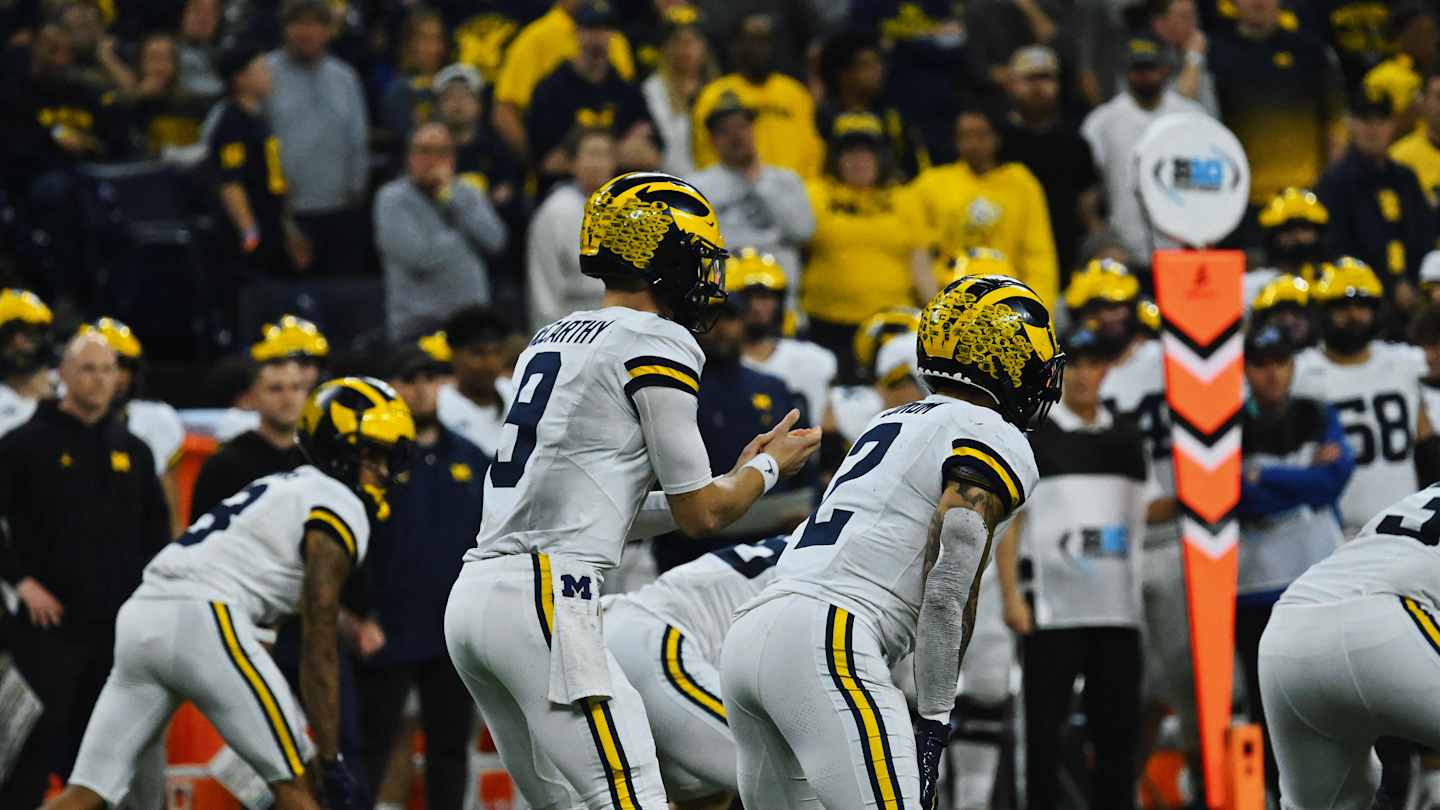 J.J. McCarthy and Blake Corum received first-place votes during Heisman ...