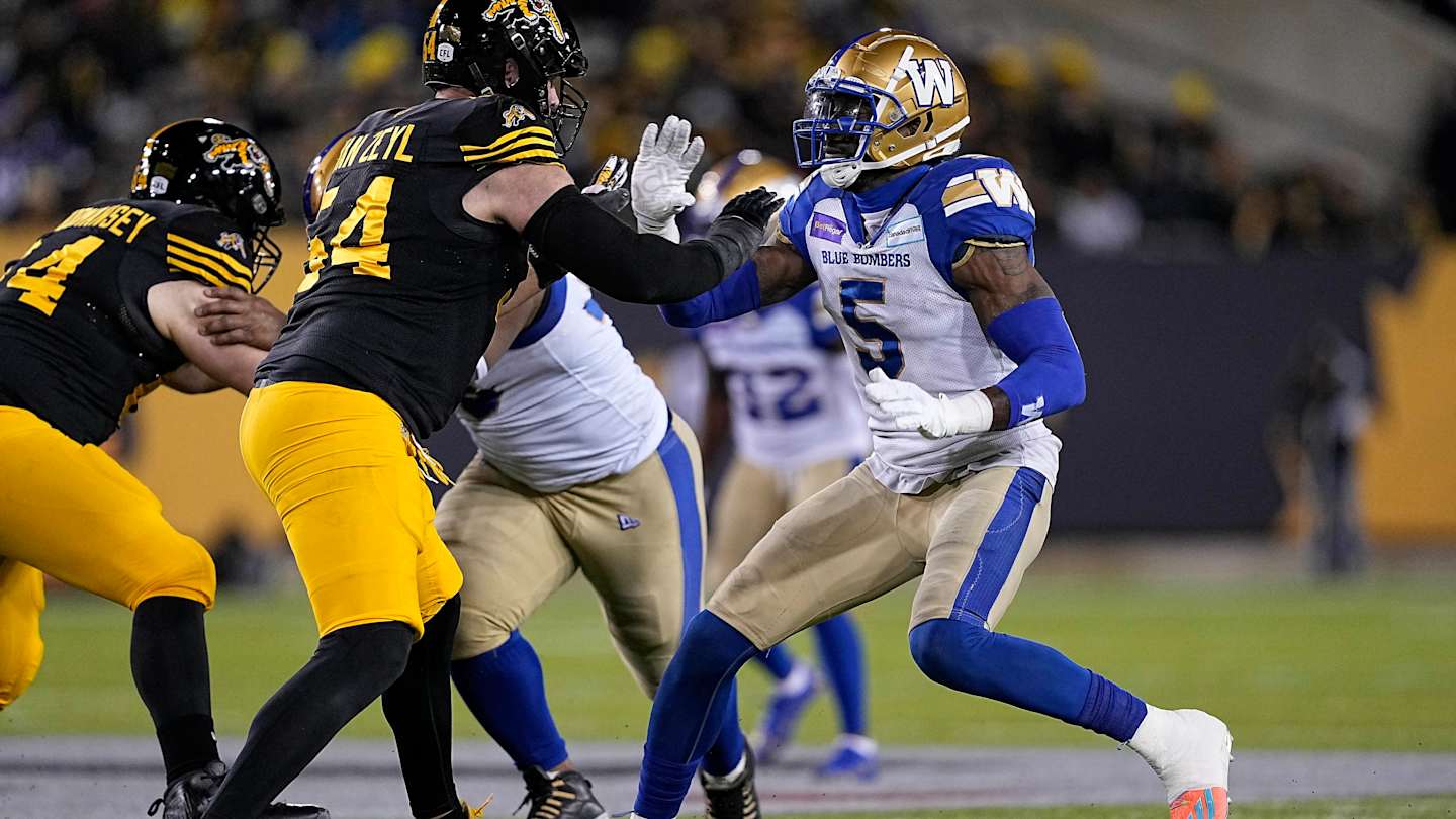 Winnipeg Blue Bombers Bring Back All-Star Defensive Lineman Willie Jefferson - Sports ...