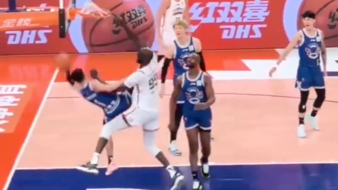 Tacko Fall Absolutely Bodies Defender With Vicious Poster Dunk - Sports ...