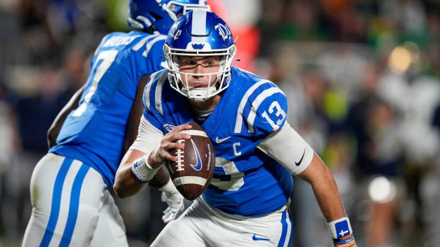 Riley Leonard Brings A New Dimension To The Notre Dame Offense - Sports ...