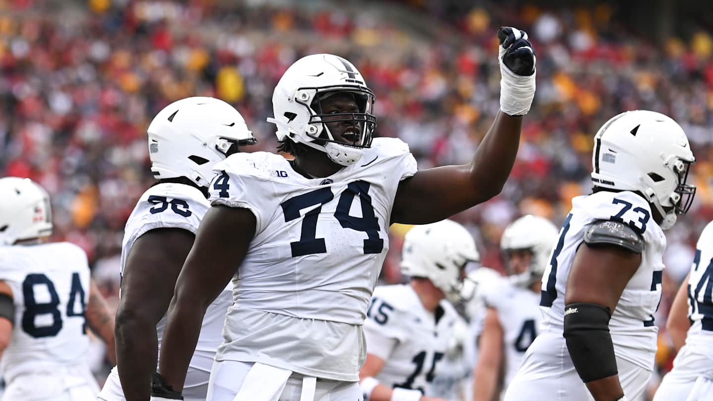 Olu Fashanu Becomes the 102nd First-Team All-American for Penn State Football - Sports ...