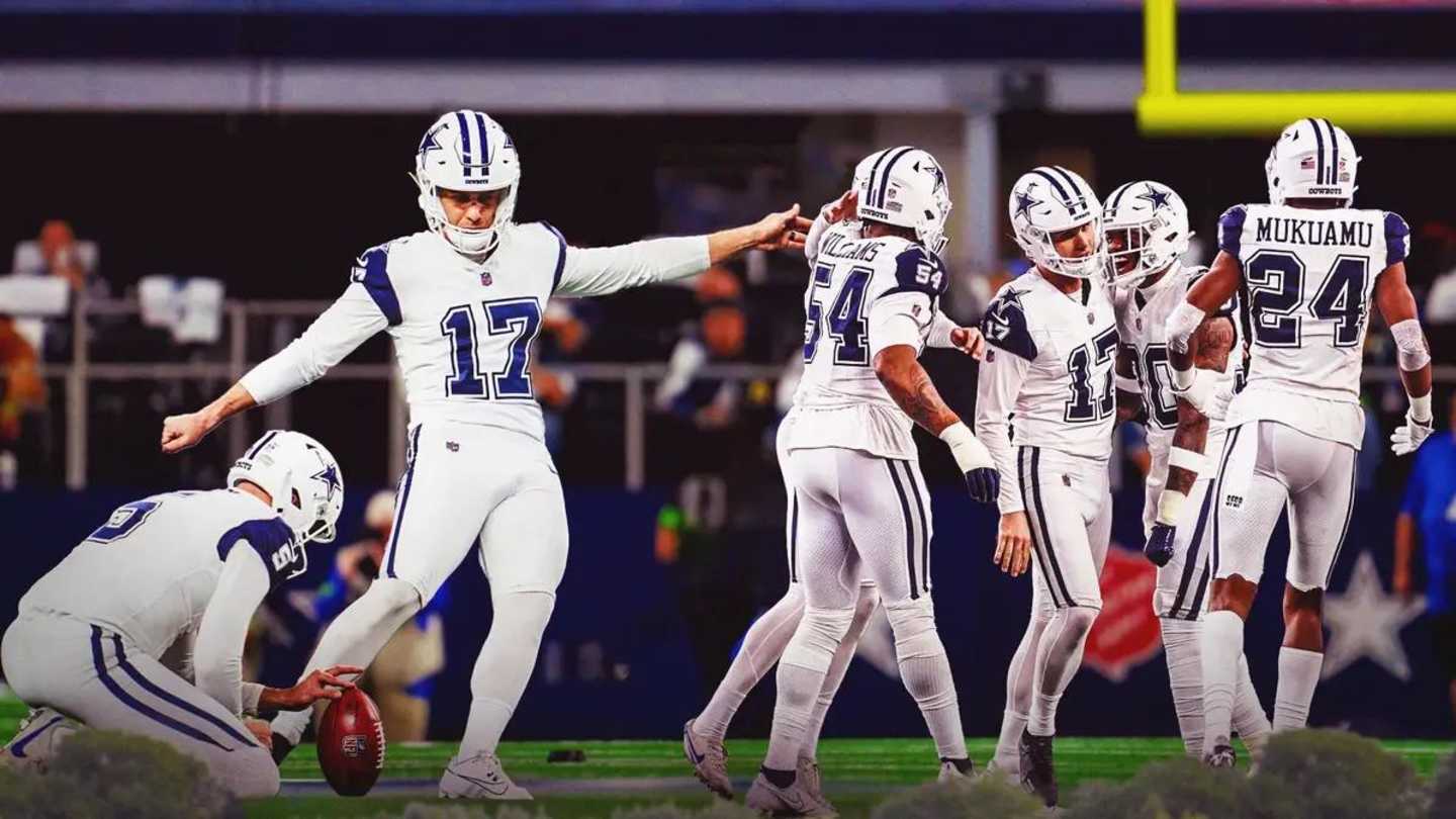 'Almost Perfect': Rookie Kicker Brandon Aubrey Reacts to Miss, Begins ...