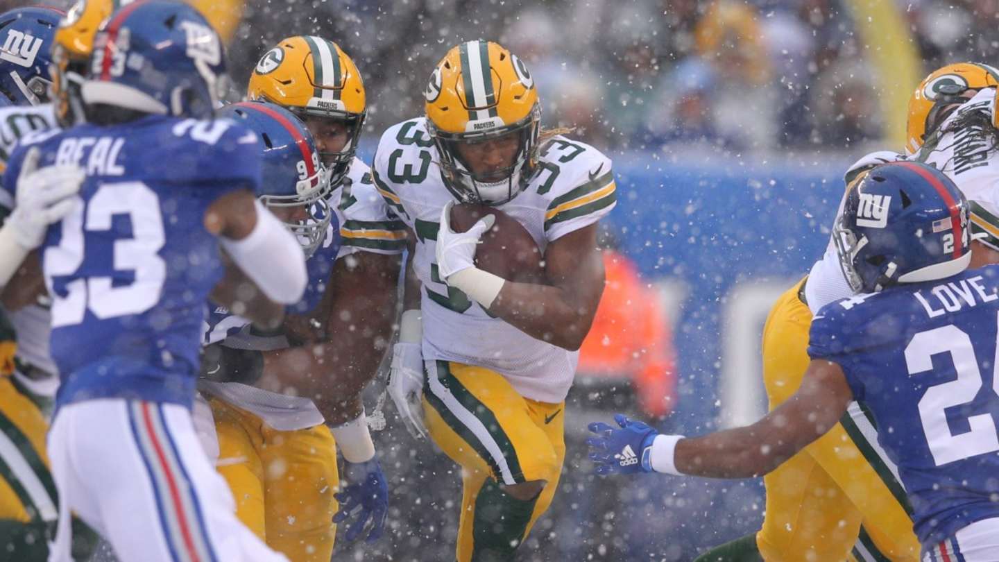 Packers-Giants Inactives: Aaron Jones Among Four Starters Out - Sports ...