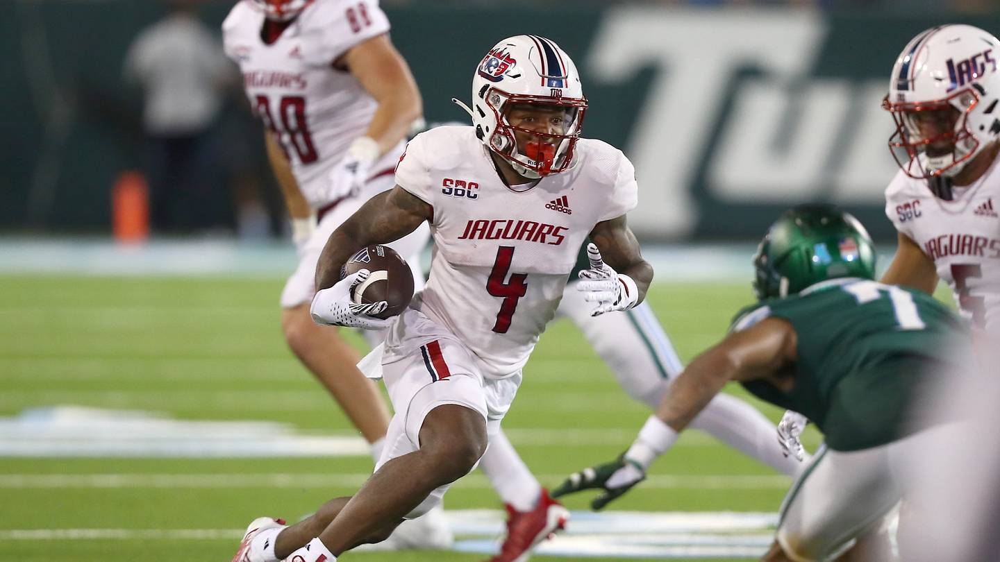 South Alabama Transfer Wide Receiver Caullin Lacy Commits to Louisville ...