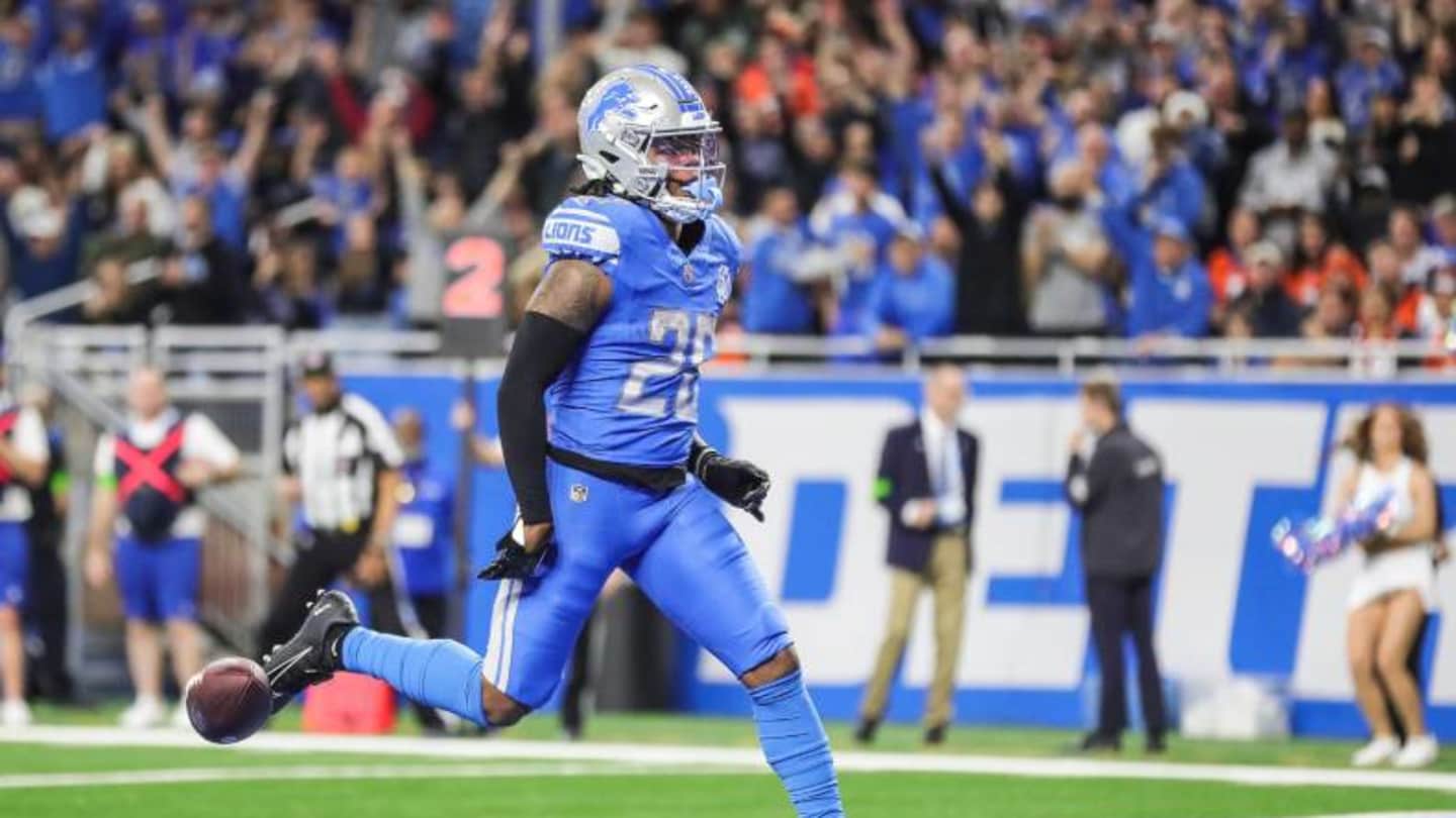 NFL: Sam LaPorta, Jahmyr Gibbs Steal the Show in Lions' Blowout Win vs ...