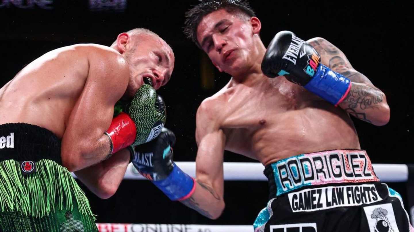 WBO Flyweight Champ Jesse Rodriguez Defeated Sunny Edwards In The Ninth ...