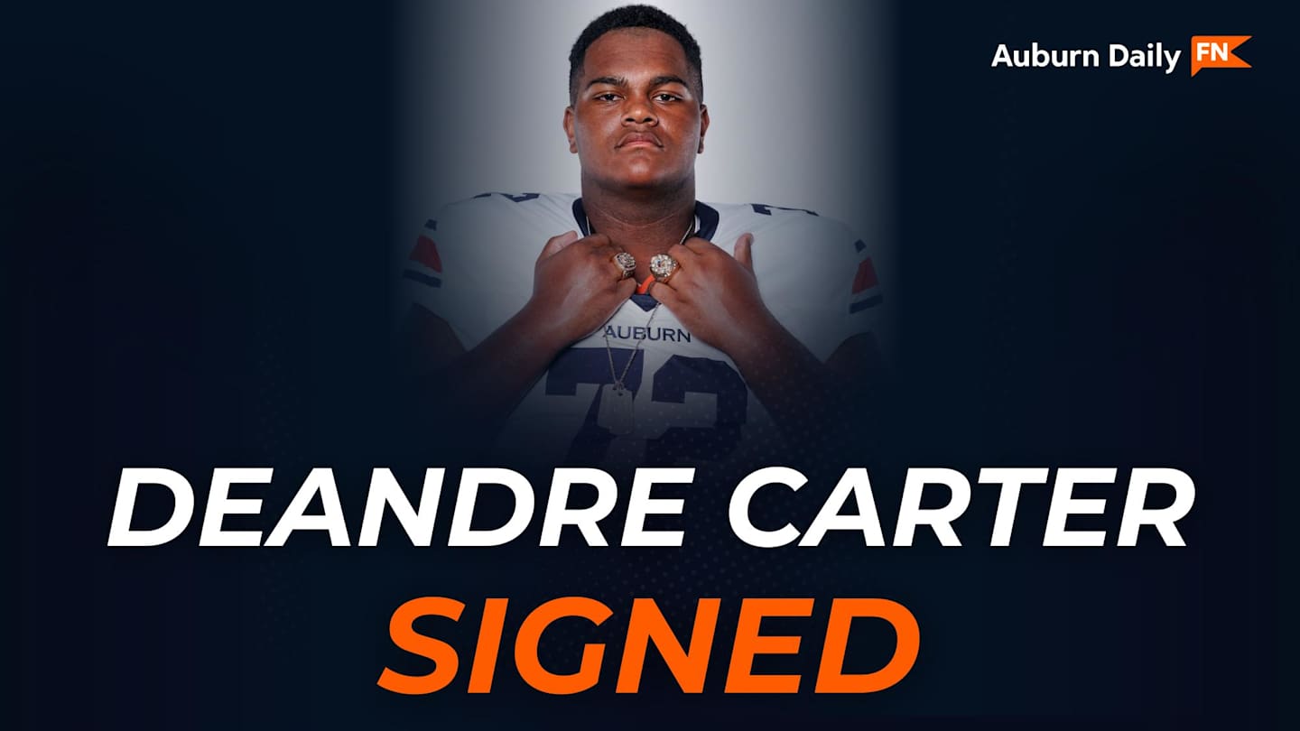 DeAndre Carter has signed with the Auburn Tigers - Sports Illustrated ...