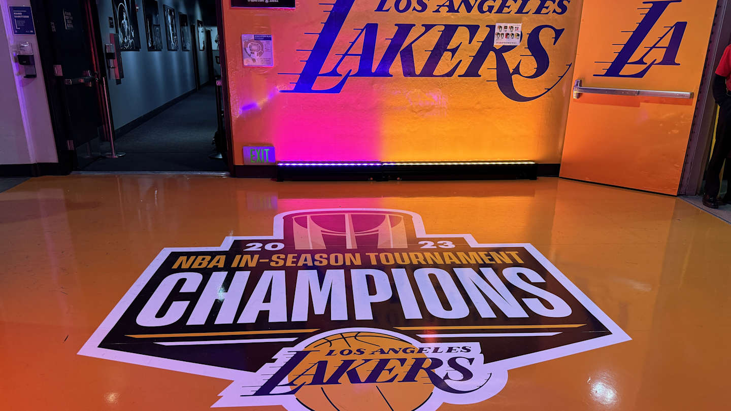 Lakers Made The Right Call To Fully Embrace NBA Cup Win By Hanging IST ...