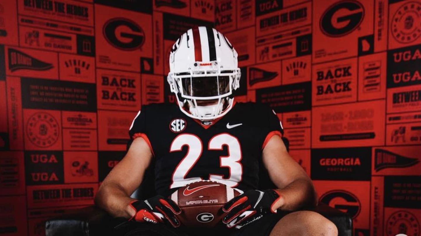 Georgia Football TE Jaden Reddell Signs LOI on Early National Signing ...