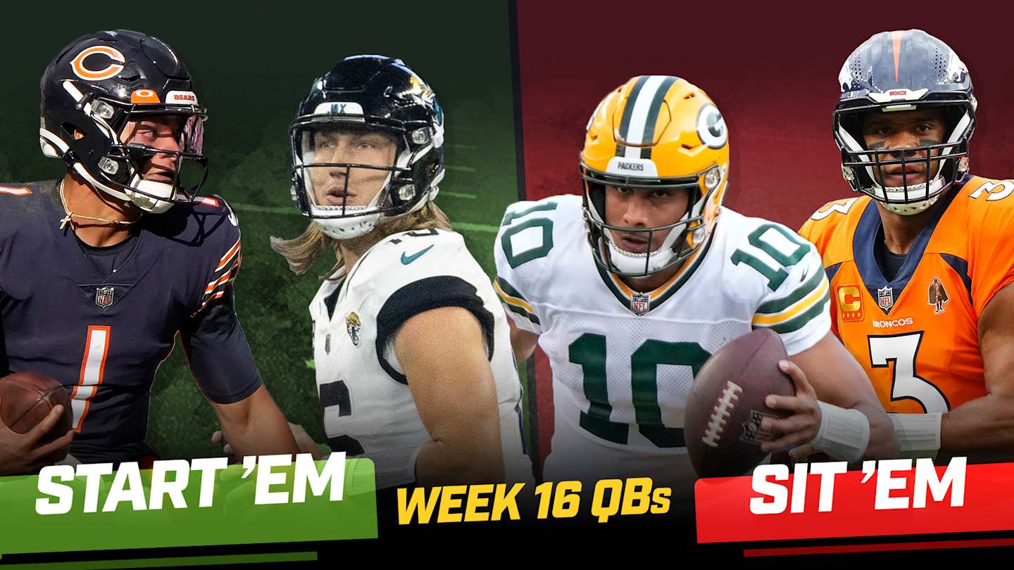 Start ’Em, Sit ’Em Quarterbacks Fantasy Football Week 16: Plus Matchup for Justin Fields ...
