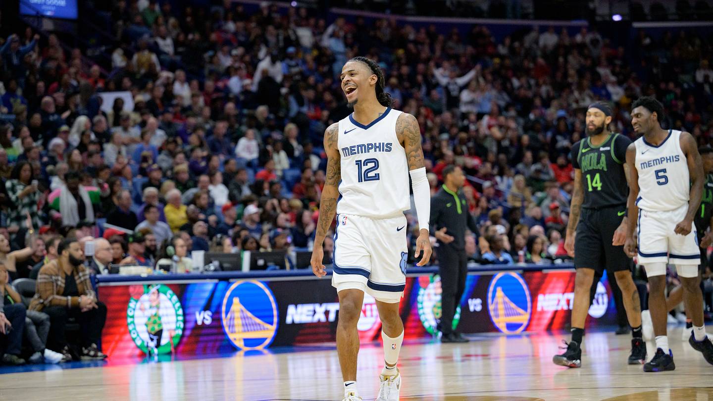 Ja Morant Hits Game-Winner in White & Gold Nike Sneakers - Sports ...