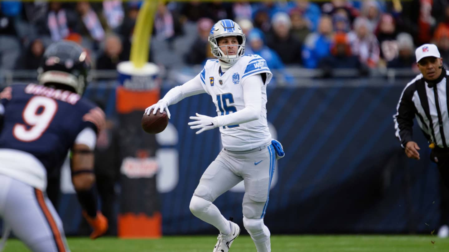 Detroit Lions Jared Goff says getting 'ass kicked a little' by Bears ...