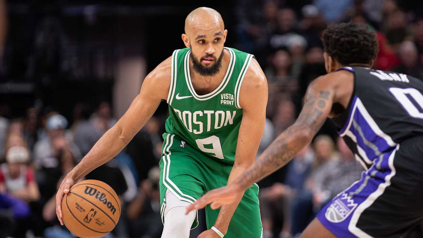 Kristaps Porzingis Praises Derrick White Following Win Over Lakers ...