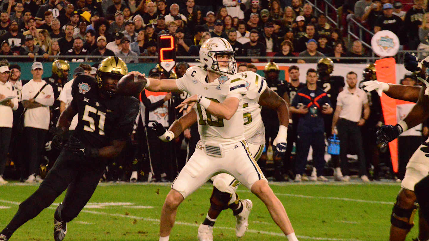 Georgia Tech Snubbed From ESPN's Way-Too-Early Top 25 - Sports Illustrated Georgia Tech Yellow ...