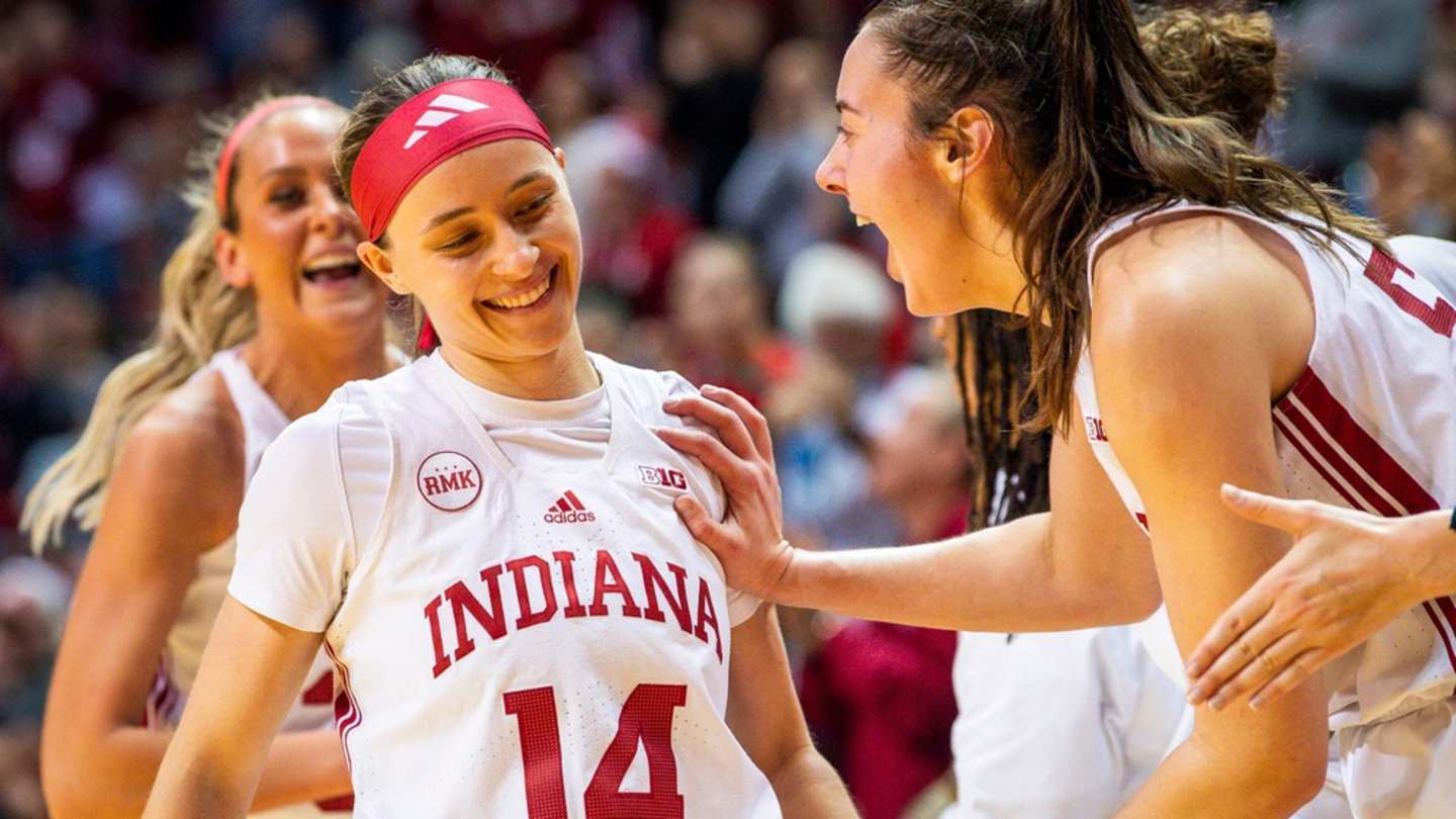 Sara Scalia Has Career Night, Makes Eight Threes in Indiana's 84-35 Win ...