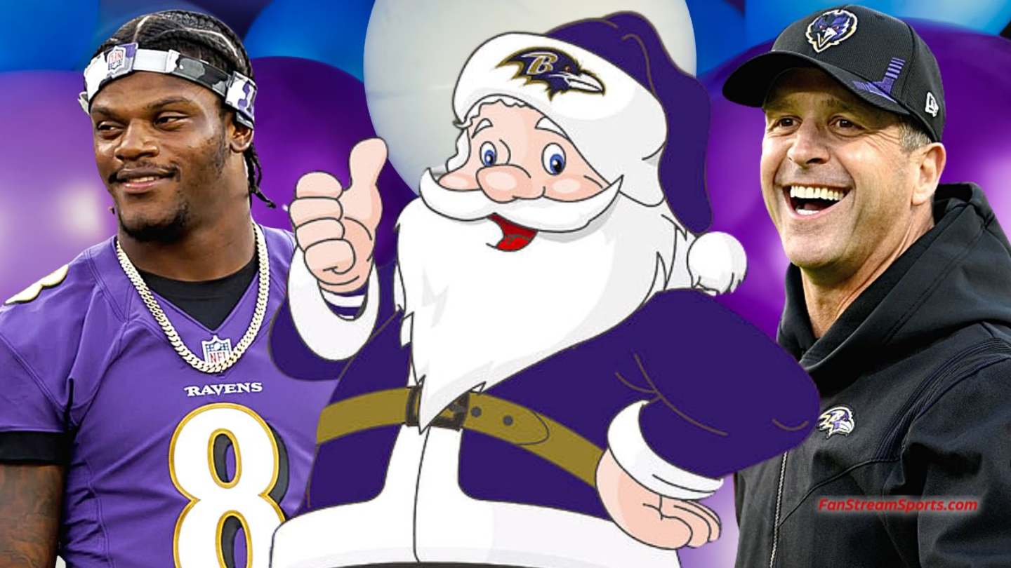 'My Butt Is Going To Be Blocking Bosa!' Baltimore Ravens Christmas ...
