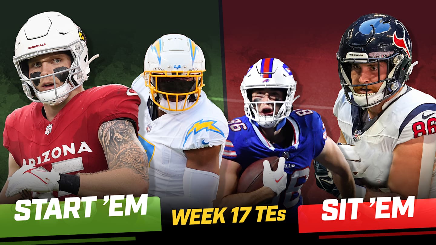 Start ’Em, Sit ’Em Tight Ends Fantasy Football Week 17: Plus Matchup ...