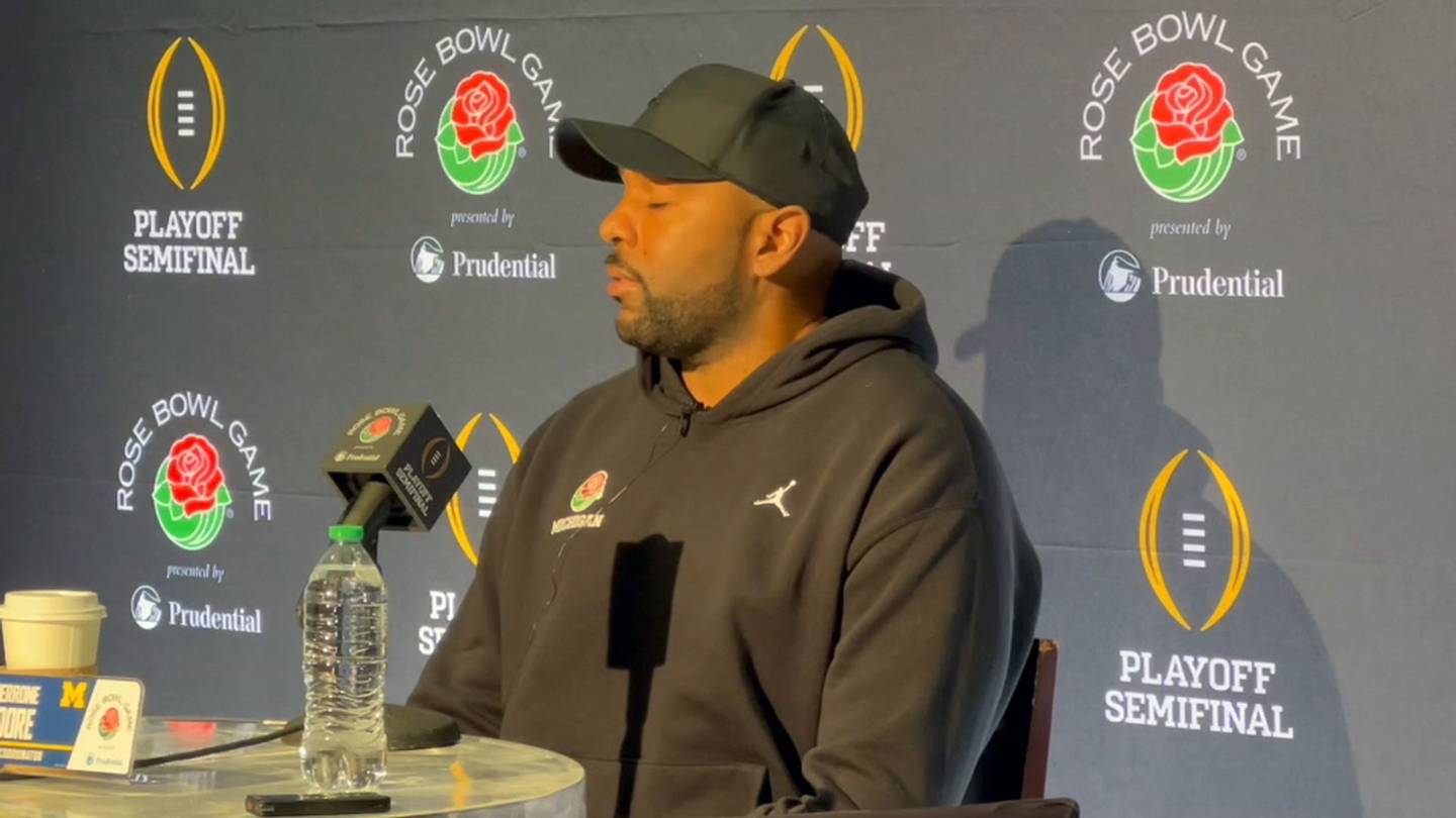 Everything Michigan football OC Sherrone Moore said about the national ...