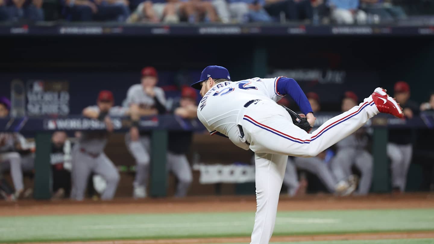 Angels Looking at World Series Winning Starting Pitcher in Free Agency ...