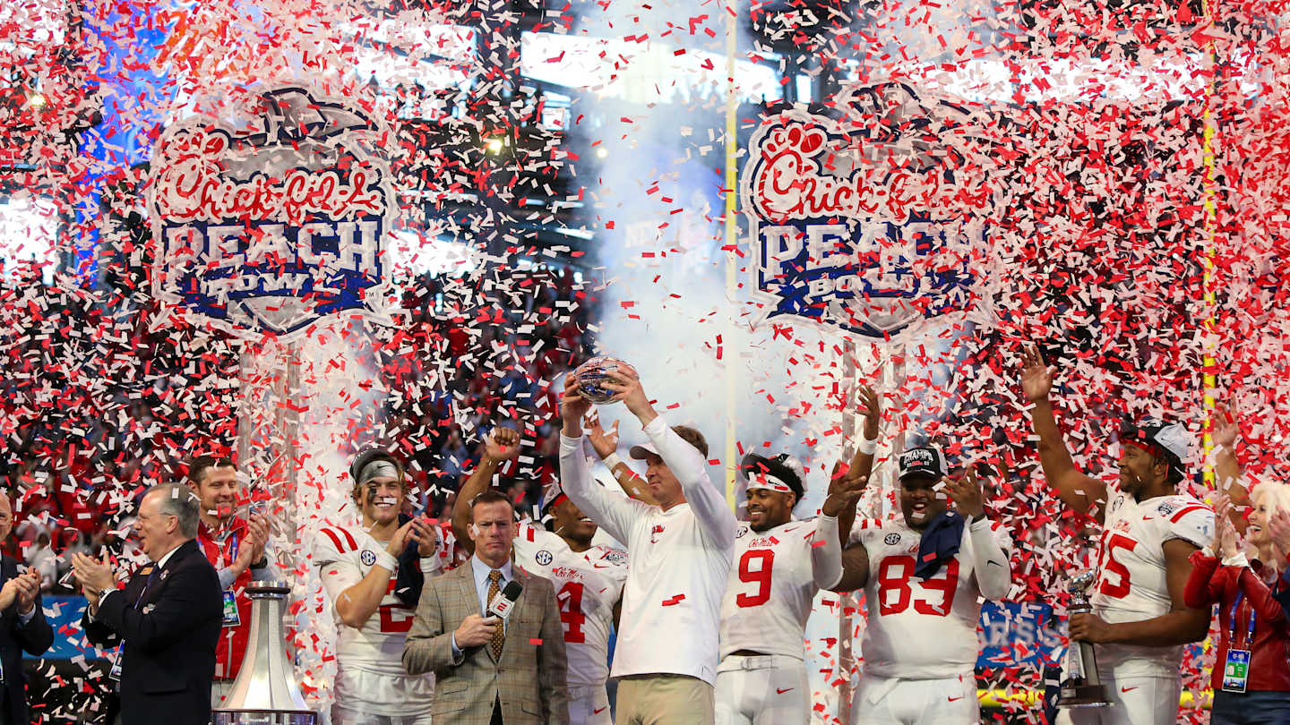 Blazingly Bright Future Awaits Ole Miss Rebels Following Historic Peach ...