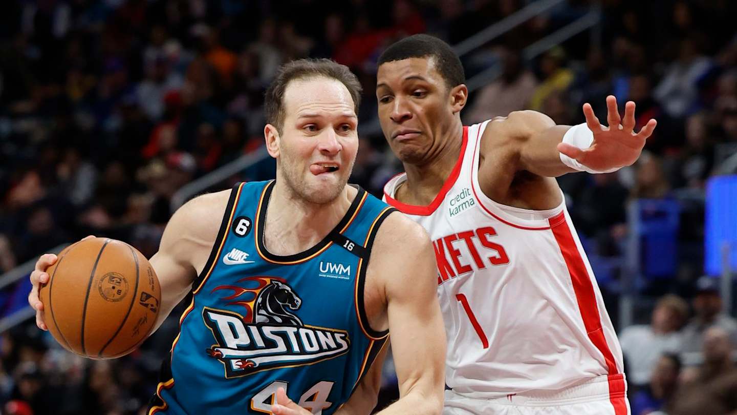 NBA Trade Idea: Houston Rockets Acquire Detroit Pistons' Bojan ...