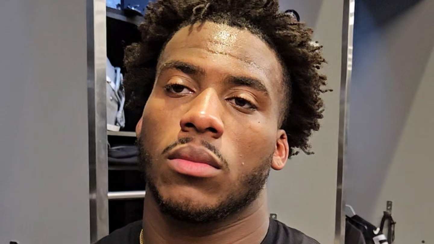 From the Las Vegas Raiders Locker Room DE Malcolm Koonce - Sports ...