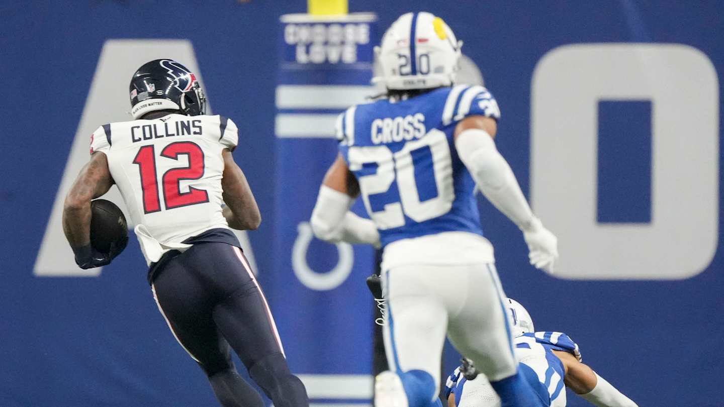 C.J. Stroud's Pair of Touchdowns Gives Houston Texans Halftime Lead vs. Indianapolis Colts ...