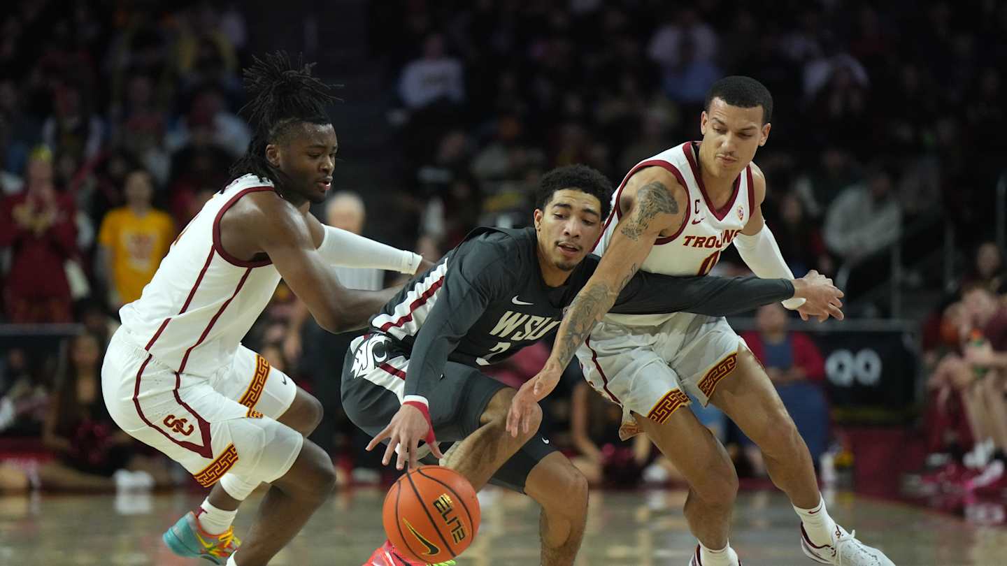 USC Basketball: Trojans' Win Streak Ends Against WSU At Home - Sports Illustrated USC Trojans ...