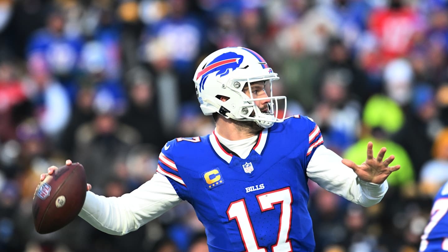 Buffalo Bills QB Josh Allen Flexes on Pittsburgh Steelers with 52-Yard Touchdown - Sports ...