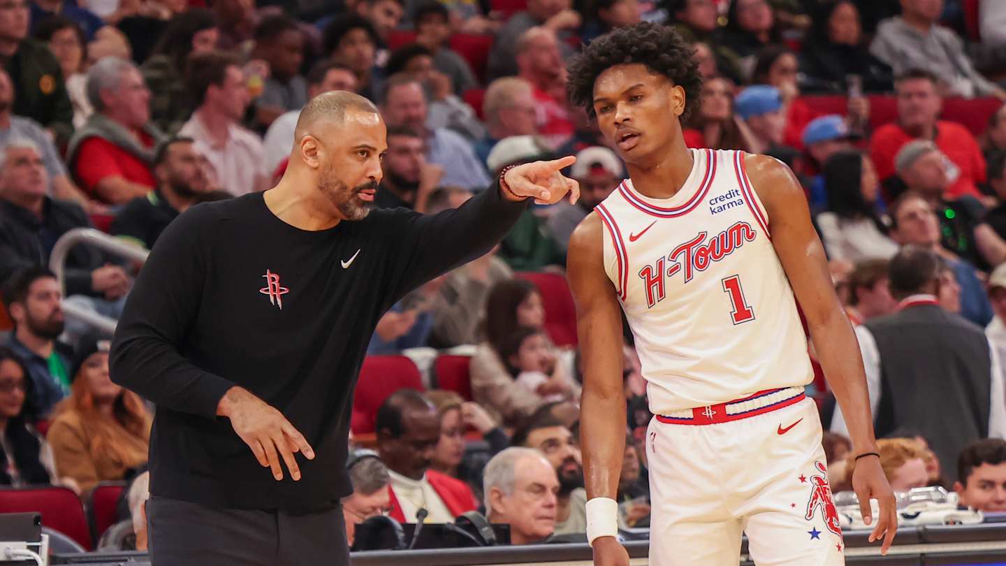 Houston Rockets Rookie Amen Thompson Records Career-Highs in First ...