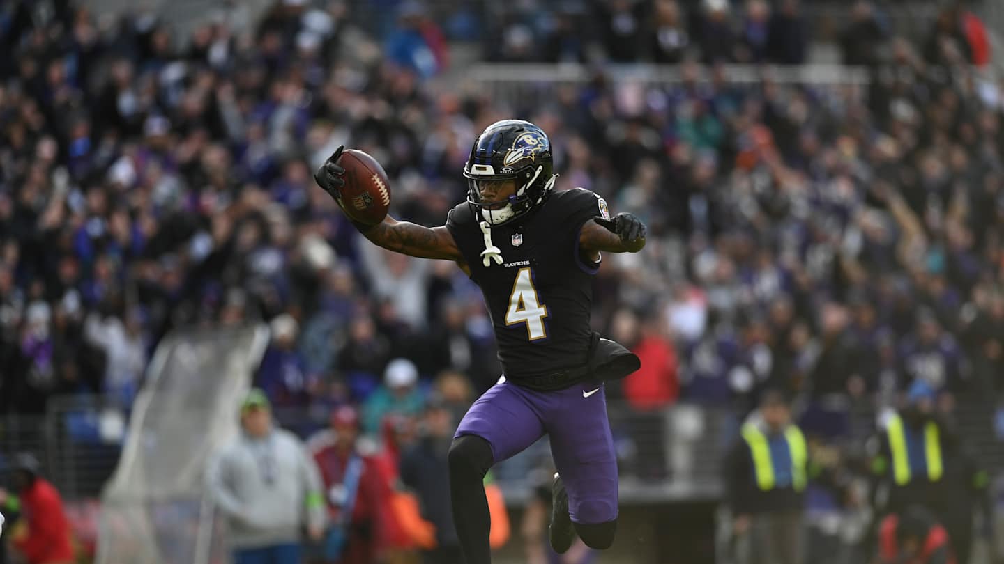 Baltimore Ravens Stars Mark Andrews, Zay Flowers Limited in Practice ...