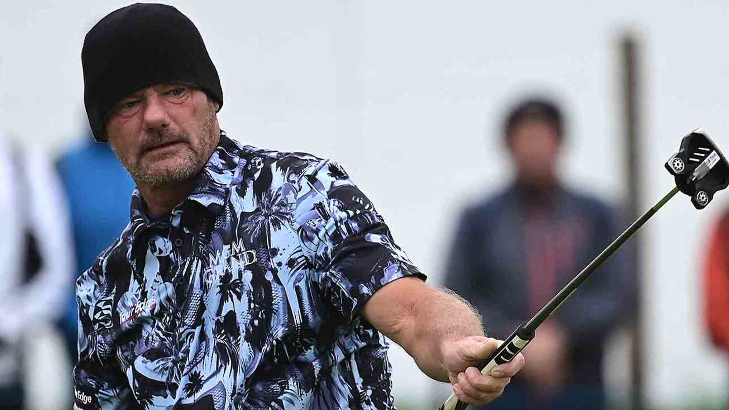 Alex Cejka outlasts Padraig Harrington in playoff at Senior British ...