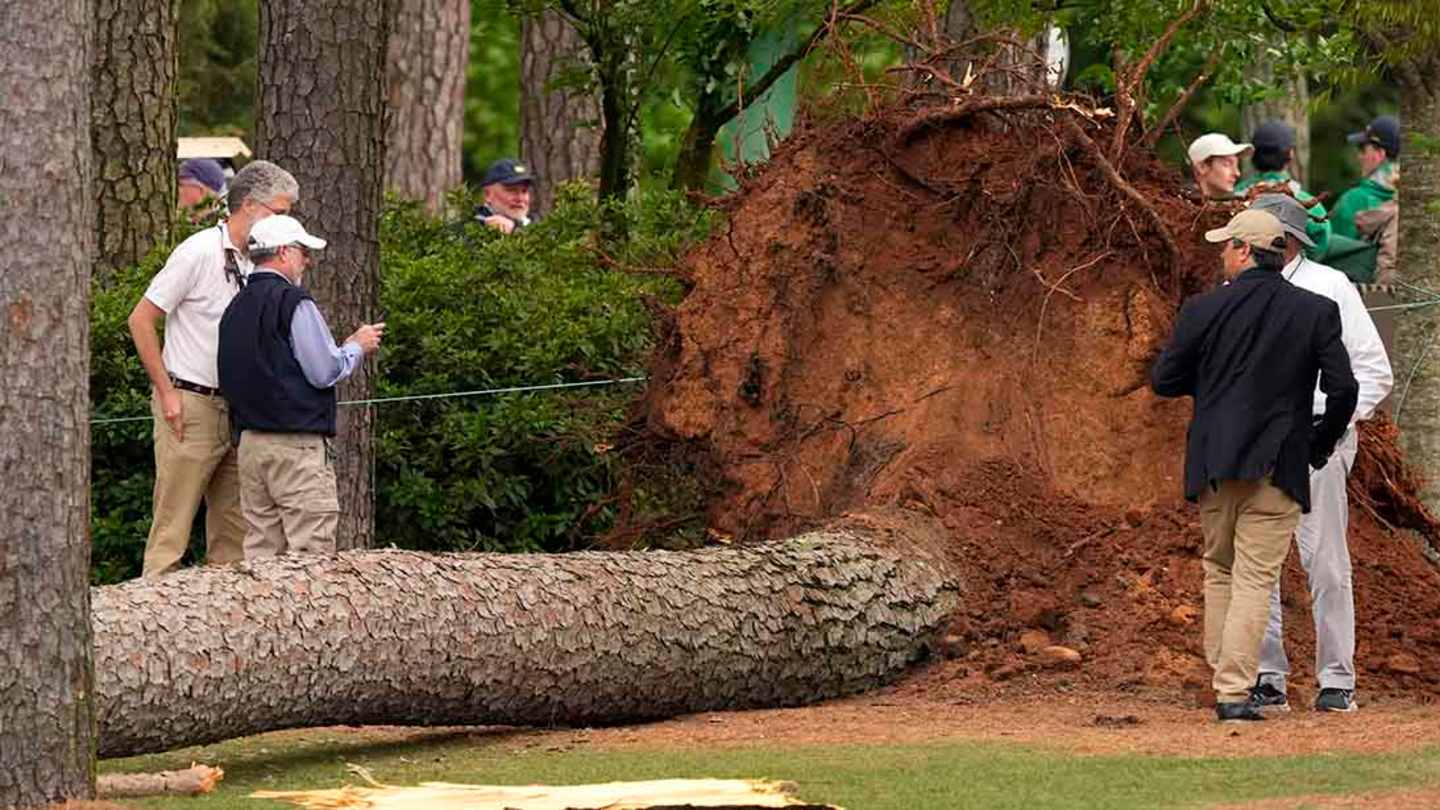 Three Trees Fall Near 17th Hole at Augusta National, No One Injured ...