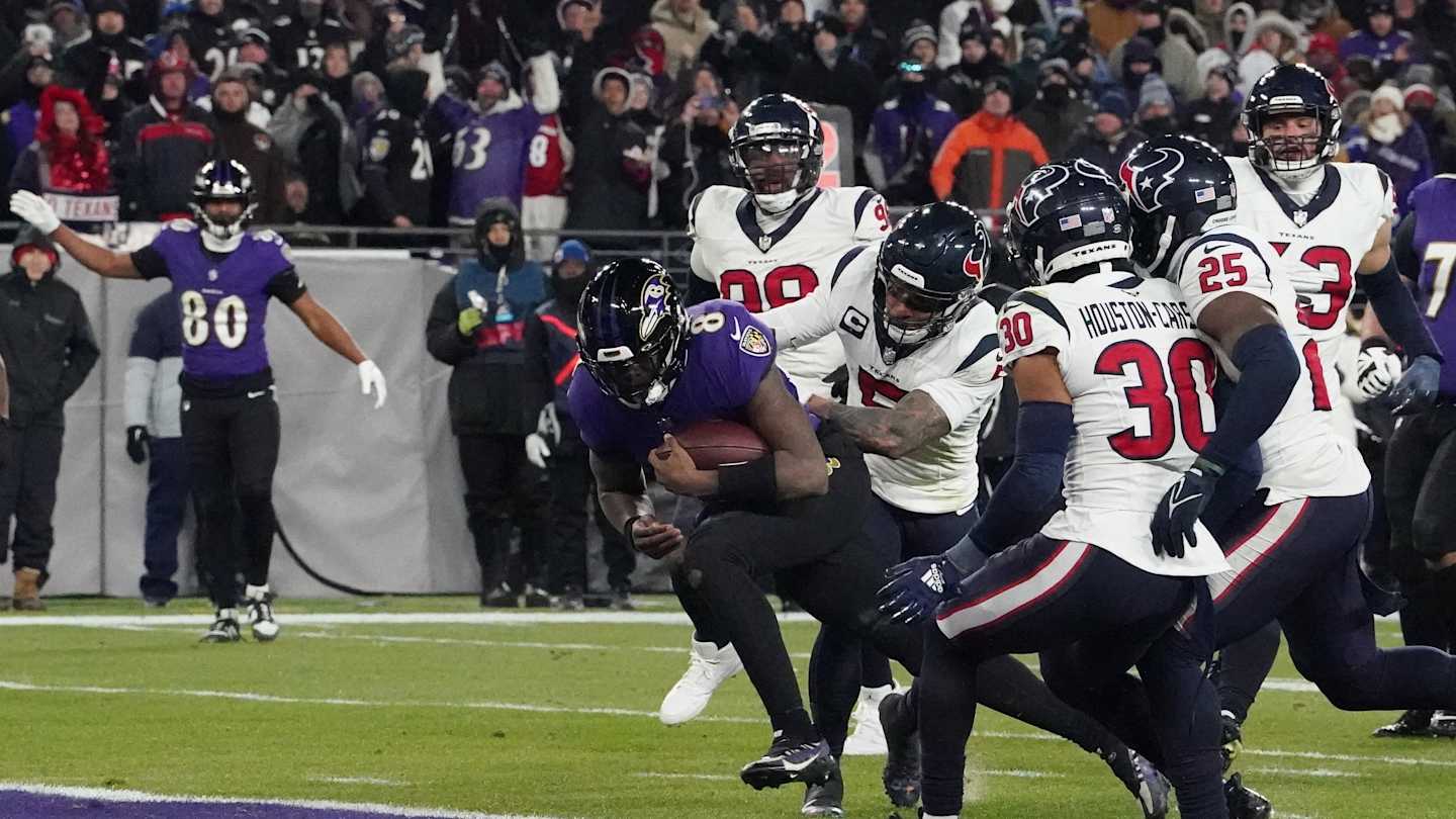 Lamar Jackson Runs Wild; Houston Texans Playoff Run Ends With Loss to Baltimore Ravens - Sports ...
